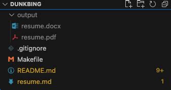Managing My Resume With Git A Version Control Approach DEV Community