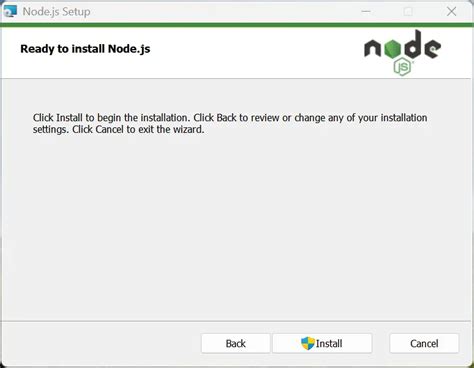 Windows11へのnodejsインストール手順 Windows11へのnodejsインストール手順