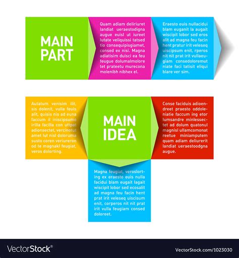Process Chart Module Royalty Free Vector Image
