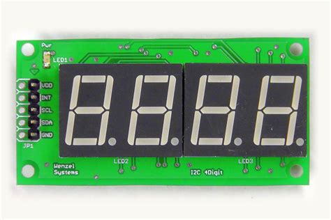 Test U Experimentierboard I2c Bus 4digit Led Arduino Raspberry
