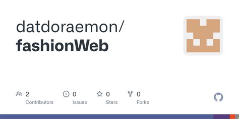Github Datdoraemon Fashionweb