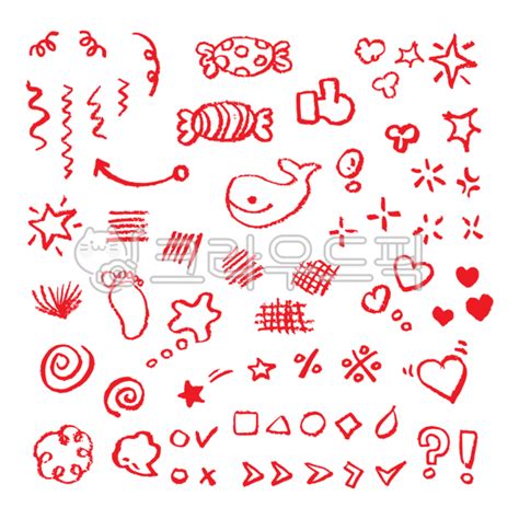 라인 라인일러스트 손그림 사탕 고래 사진 이미지 일러스트 캘리그라피 green seed작가