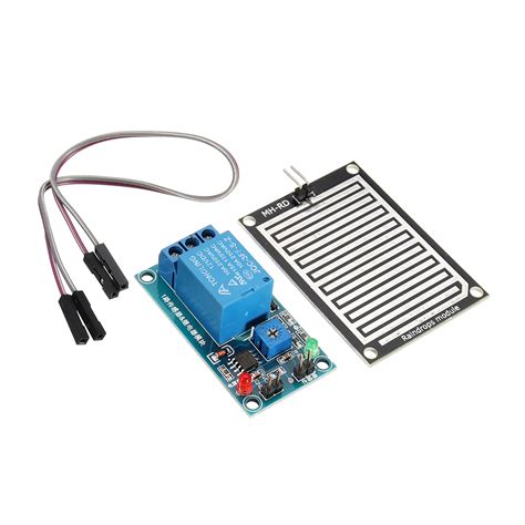 V Raindrop Controller Relay Module Foliar Humidity Waterless Switch Rain Sensor For Arduino