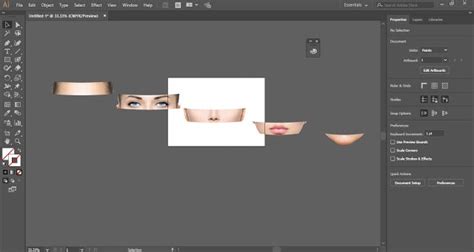 Face Sliced Effect In Adobe Illustrator Adobe Tutorial