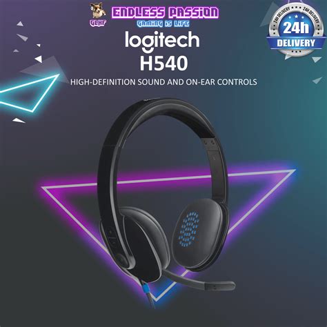 Logitech H540 Usb Stereo Headset Endless Passion