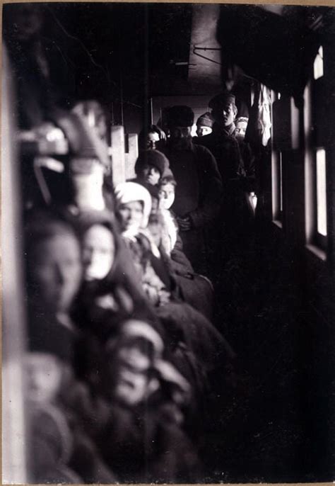 Interior View Of A 4th Class Carriage Russian Empire 1900s R