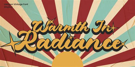 Hetigon Vintage Font · 1001 Fonts