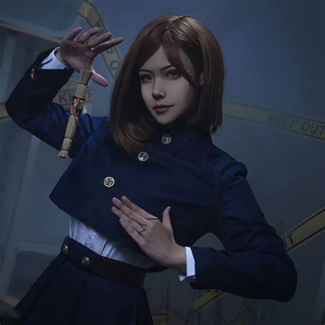 Jujutsu Kaisen Sorcery Fight Nobara Kugisaki Halloween Cosplay Costume