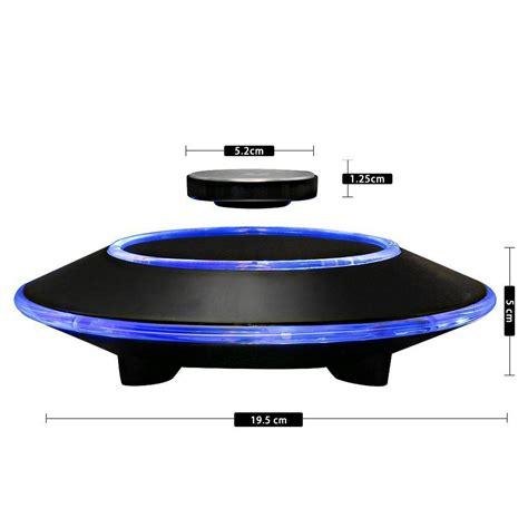 Plataforma Giratoria Plataforma De Levitación Magnética Led Maglev