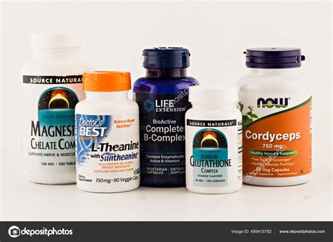 Dietary Supplement Jar Dietary Supplements Editorial Photo — Stock Editorial Photo © Photo Gonzo