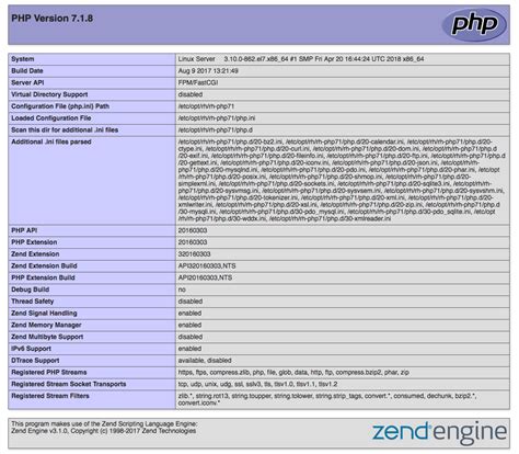 how to install php 7 x on a centos lamp stack the wp guru