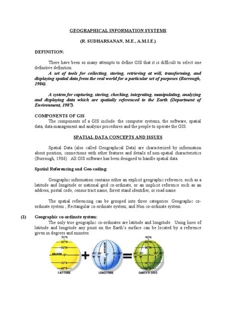 gis notes gis training r sudharsanan pdf geographic information