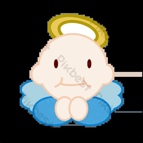 만화 그리기 천사 아기 일러스트 Png Psd 무료 다운로드 Pikbest