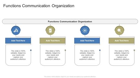 Top Functions Of Communication In The Planning Process PowerPoint
