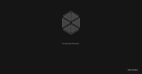 Codesandbox React Template Codesandbox