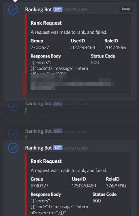 Increase In 500 Errors On Api Endpoints Website Bugs Developer