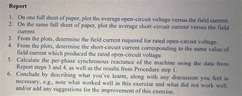 Lab Exercise Synchronous Generators Introduction Chegg