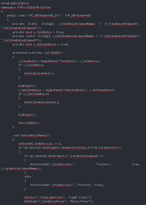 Unity TextMeshPro如何扩展材质实现字体Face Outline流光效果