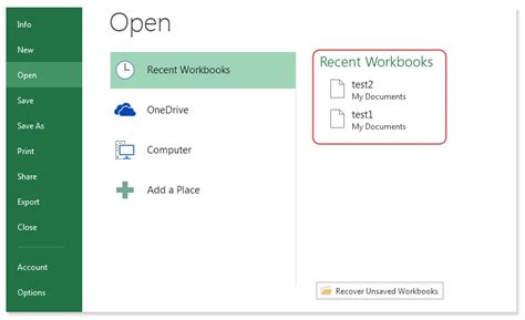 Creating Opening And Closing Workbook W3resource