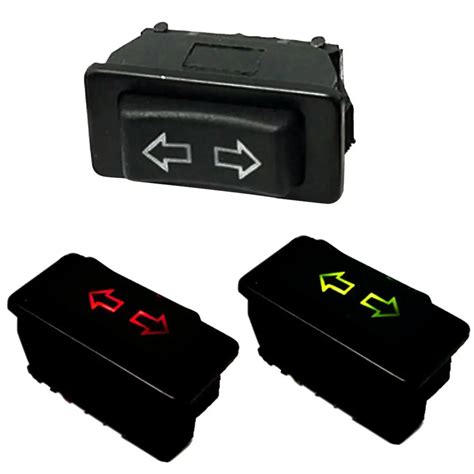 1pc universal double arrow 5pin 12 24v car power window switch with