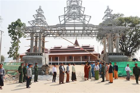 သိန်းနီမြို့ရှိ စော်ဘွားကြီး ခွန်ဆန်တုန်ဟုန်း ၏ ဟော်နန်းတော် သိန်းနီဟော်နန်း ပြန်လည် တည်ဆောက