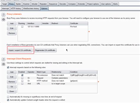 Burp Suite代理抓包和浏览器代理设置bp抓包 Csdn博客