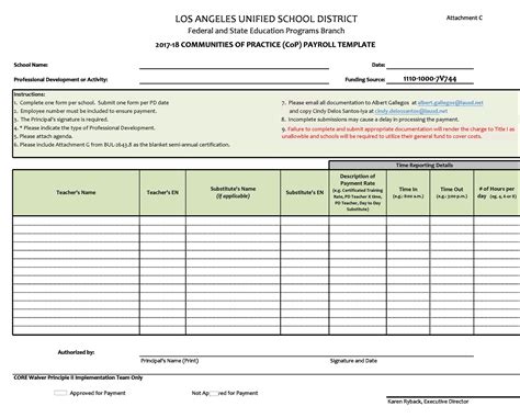 Excel Templates For Payroll