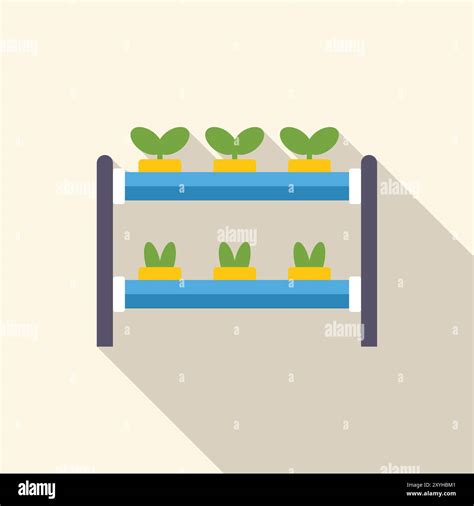 Hydroponic System With Green Seedlings Growing In Nutrient Solution Based Water Modern Farming