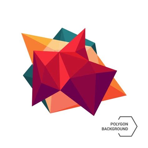 Color Geometric Abstract Composition Royalty Free Vector