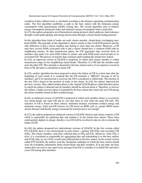 Fault Tolerant Routing Scheme Based On Pdf