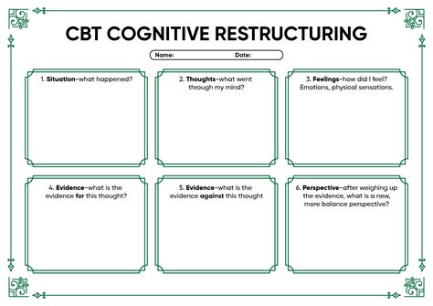 12 Cognitive Distortions Worksheets For Therapy Cognitive Distortions
