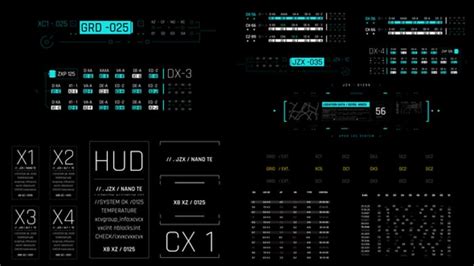 Hud 3d Text Profiles Elements Ft Hud Text And Hud Frame Envato