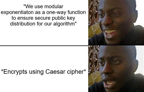 cryptography 101 r programmerhumor