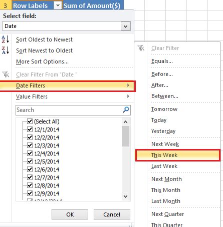How To Create And Filter A Pivot Table In Excel