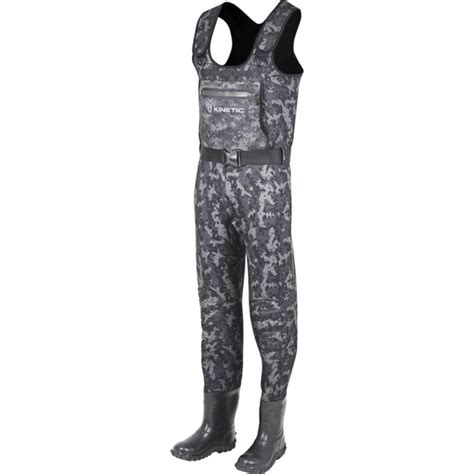Neoprene Waders Kinetic Neorush Bootfoot Cleated Leurre De La Pêche