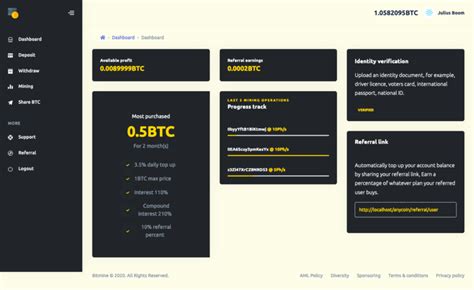 Complete Advanced Bitcoin Btc Mining Platform Using Php Source Code