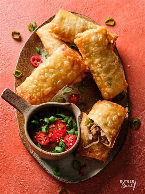 Chinese Loempia Maken Recept Rutger Bakt