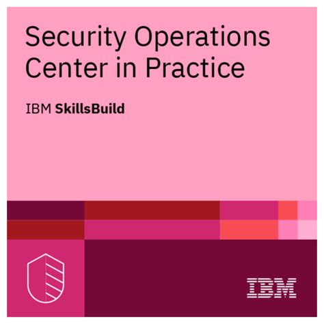 Security Operations Center In Practice Credly