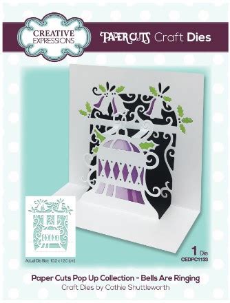 Creative Expressions Paper Cuts Pop Up Collection Bells Are Ringing