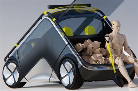 Boomerang Shaped Urban Mobility Vehicle For Rough Adventures