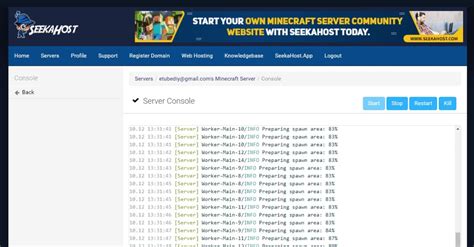 Minecraft Server Hosting SeekaHost