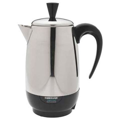 Farberware 2 8 Cup Electric Percolator Stainless Steel Pc Richard