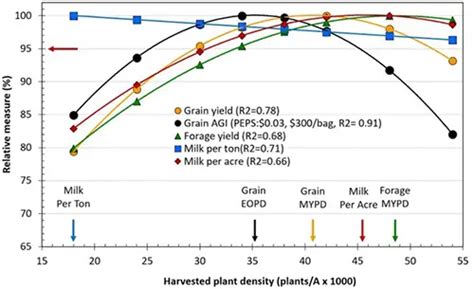 Plant Density For Silage Production Vita Plus