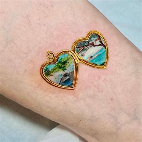 Heart Tattoo Watercolor