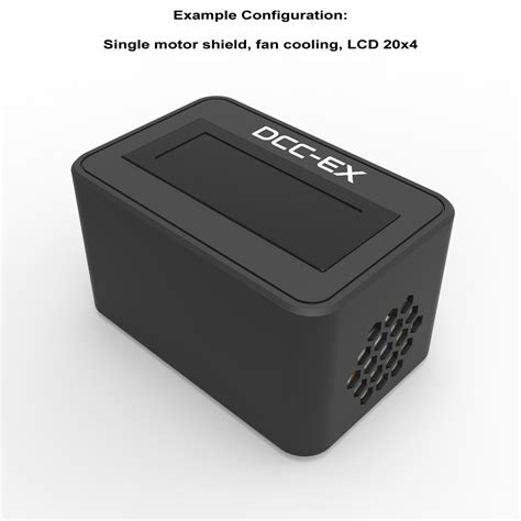 🚉 Enclosure For Dcc Ex Arduino Command Station Customisable・free Stl