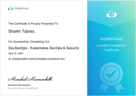 Shaikh Tabrez On Linkedin Devsecops Kubernetes Devops Security