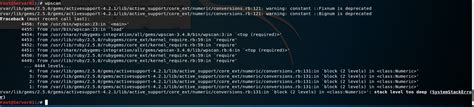 Cannot Run Wpscan After Updating Kali Issue 1243 Wpscanteam Wpscan GitHub