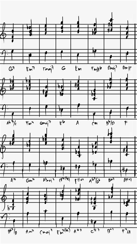 Solved Triads And Seventh Chords From Lead Sheet Symbols Write The