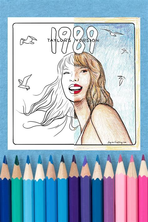 Taylor Swift Coloring Pages 1989 Free