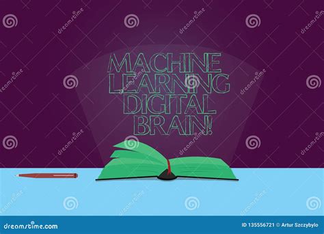Handwriting Text Machine Learning Digital Brain Concept Meaning